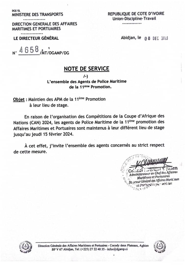 DIRECTION DE LA GESTION DES CARRIERES ET DES AFFAIRES MILITAIRES (DGCAM)